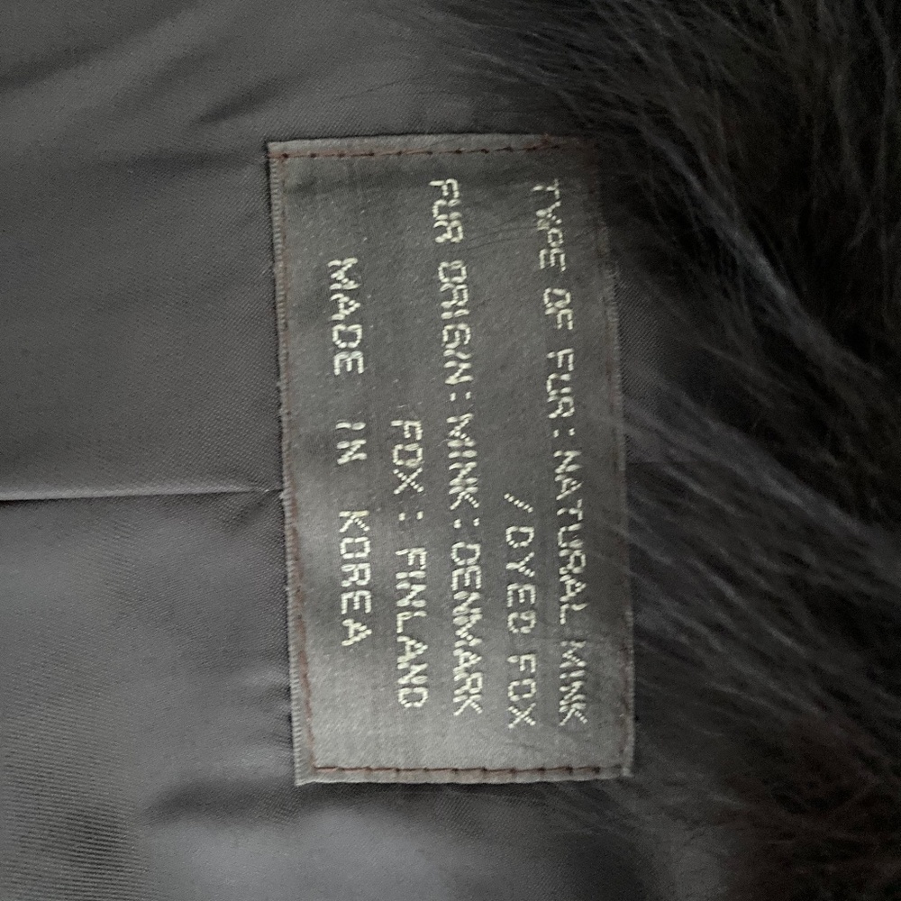 Beautiful Mink & Fox Coat - Gem